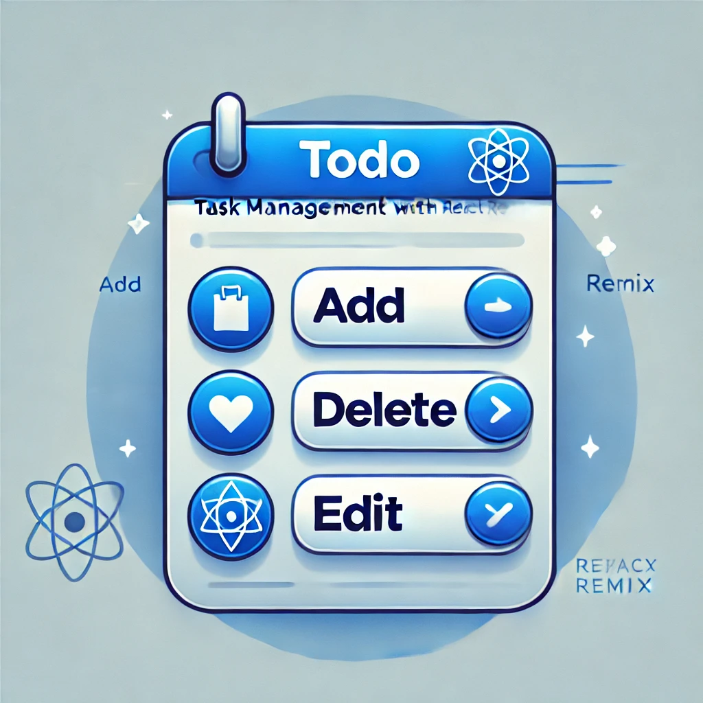 React Remixを使ってTODOアプリを作ってみる(4):アクション処理 タスクの追加・削除・編集機能の実装 | デザインエンジニアとしての学び